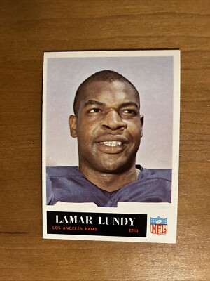 1965 Philadelphia Lamar Lundy Rookie Los Angeles Rams #90 Nice Card! | eBay