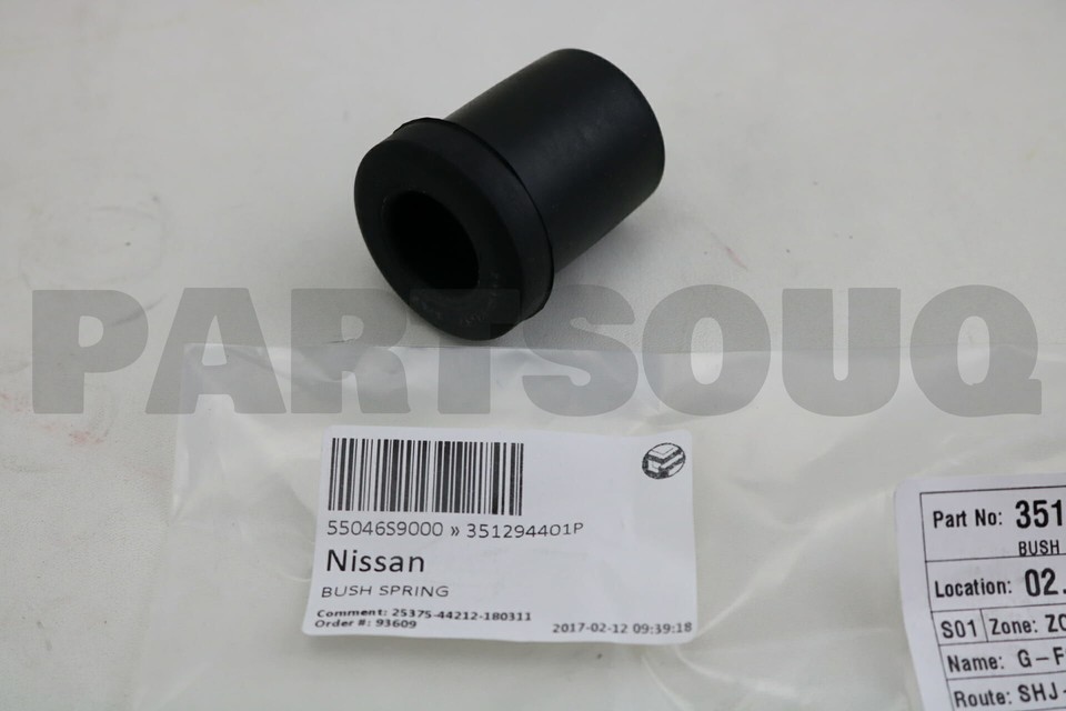 351294401P Genuine Nissan BUSH RUBBER 35129-4401P | eBay
