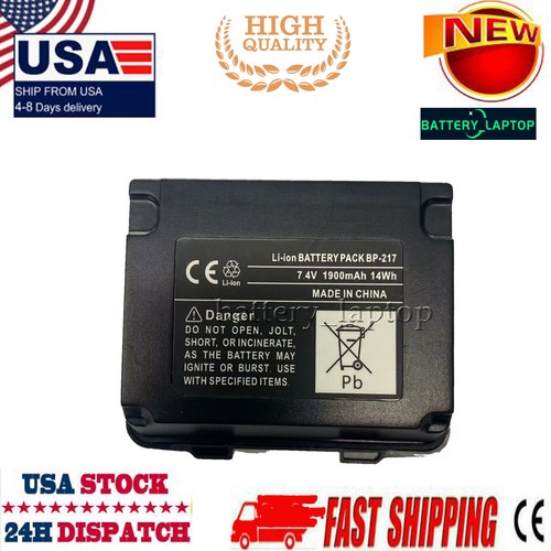 1PC BP-217 BP-217Li 1900mAh Li-ion Battery for ICOM IC-80AD 91A 91AD ...