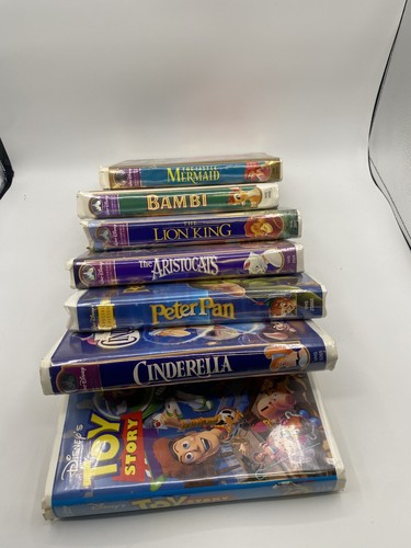 Lot of 14 Disney VHS Tapes (All Clam Shell) Bundle | eBay