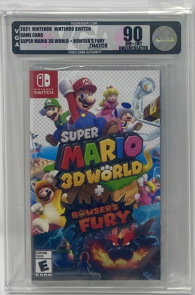 VGA Graded Super Mario 3D World NEW Switch (71441159, U90) | eBay