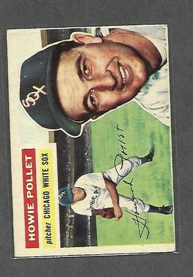 1956 Topps Baseball #262 Howie Pollet VG GB 0262JOROG | eBay
