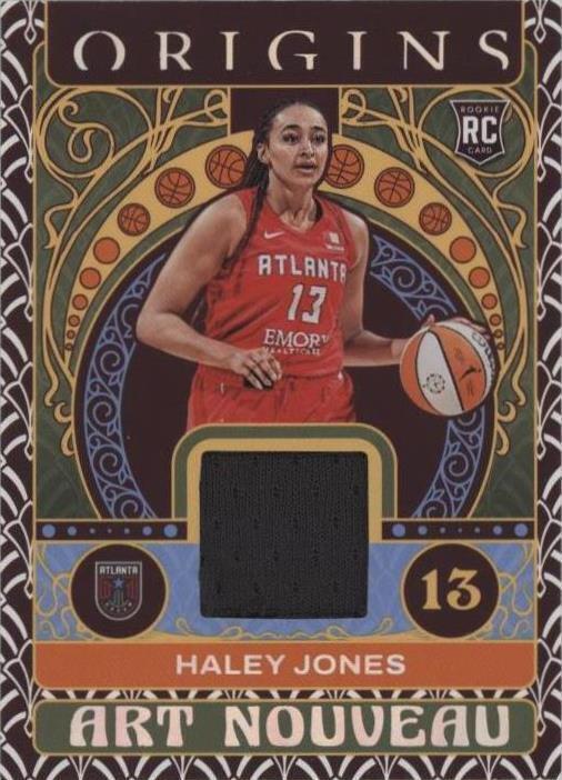 2023 Panini Origins WNBA - Art Nouveau Memorabilia Haley Jones #AN-HJN ...