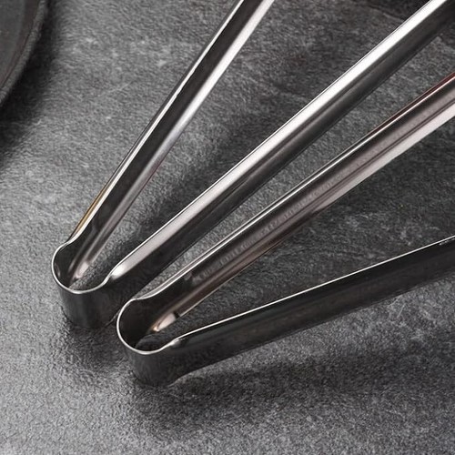 METAL TONG FOOD SERVING HEAT RESISTANT 9" TONGS COOKING KITCHEN TOOL ...