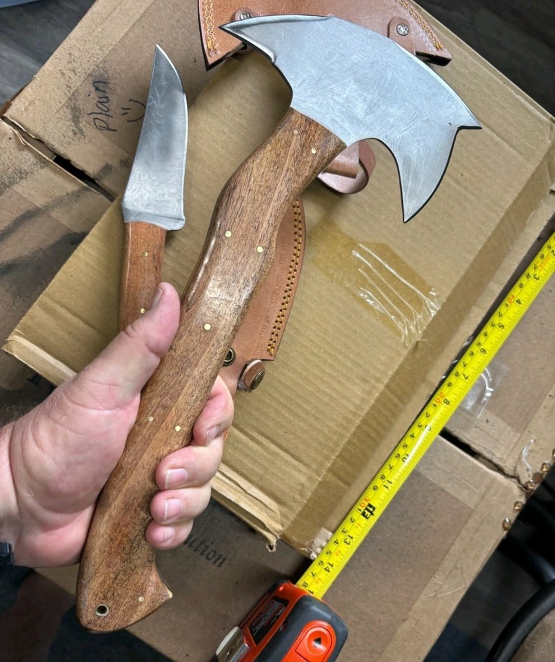 Terminal List Style AXE and Matching Knife with Sheath Tomahawk RnD ...
