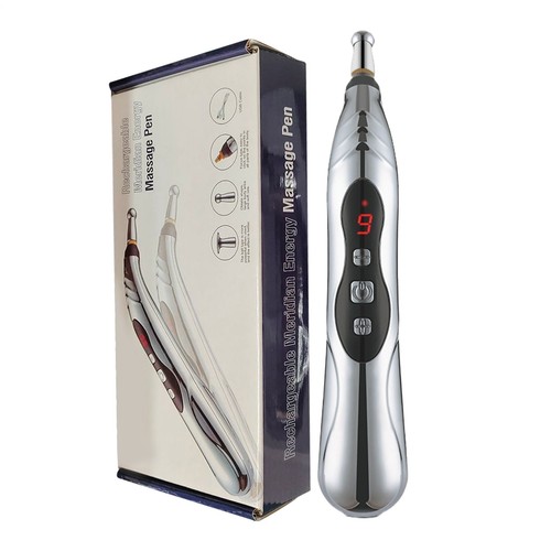 Massage Pen Meridian Energy Pulse Massage Pen Portable Rechargeable | eBay