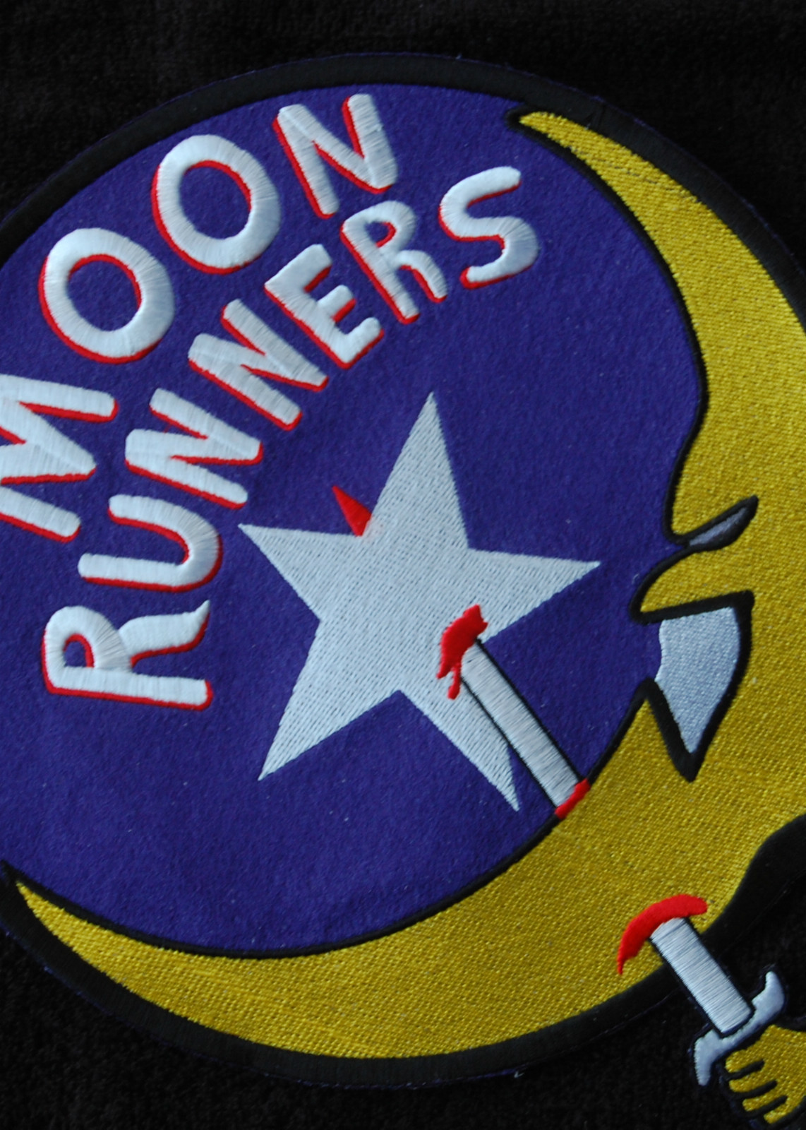 FANCY DRESS HALLOWEEN PARTY MOVIE WARRIORS PROP GANG PATCH: Moonrunner ...