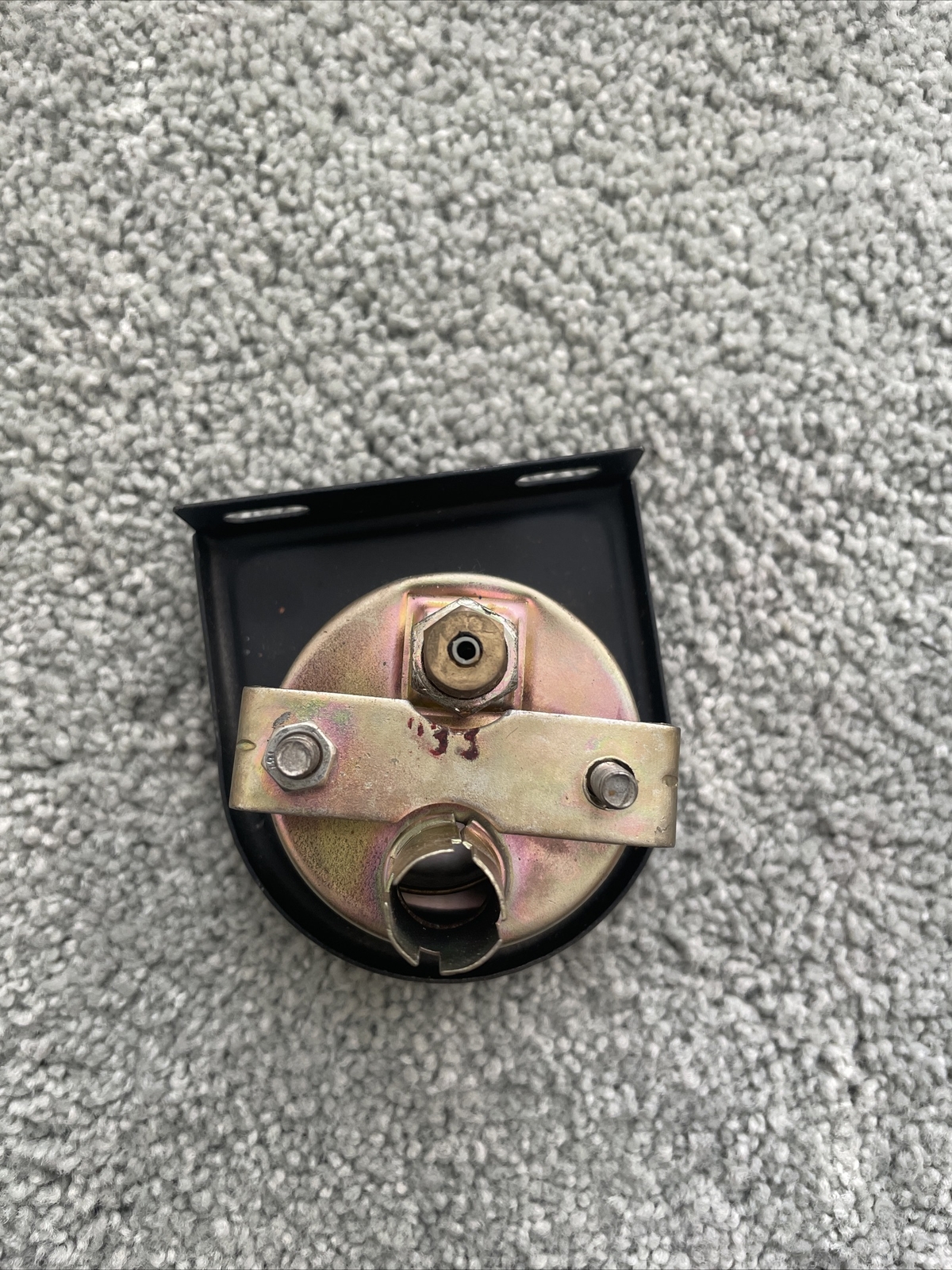 Sunpro 2" Vintage Style Oil Pressure Gauge, Black Bezel | eBay