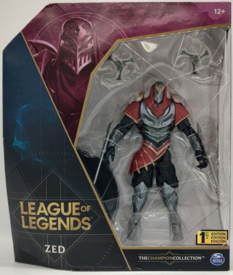 League of Legends ZED 6.5" Inch Action Figure - 1st Edition Champion ...