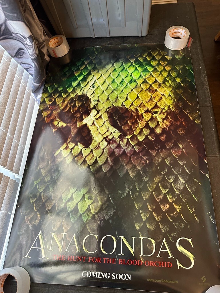 Anaconda 2 Poster Anacondas: The Hunt For The Blood Orchid (2004)