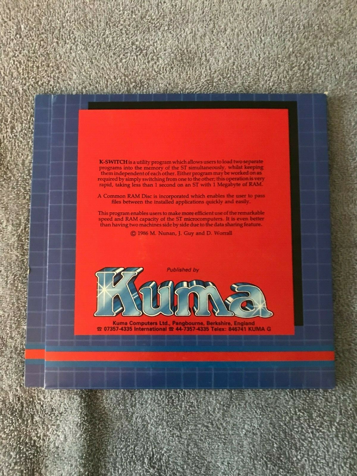 KSwitch - Kuma Software - Atari ST | eBay