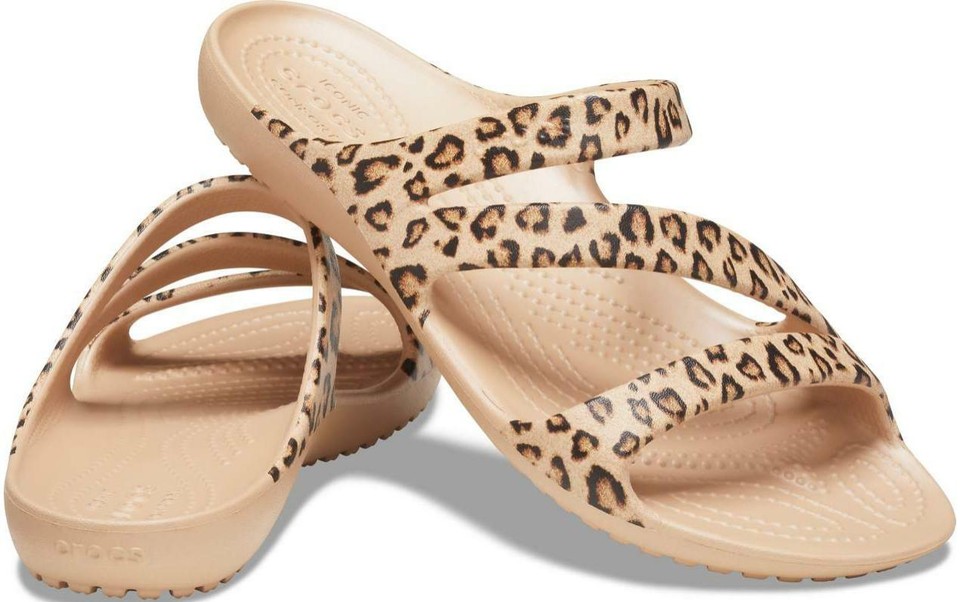 Crocs Kadee II Leopard Gold Women's Sandal BRAND NEW Sizes 7-11 206894 ...