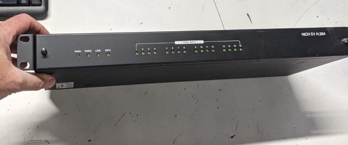 Pelco 16 Channel Network Video Encoder Net5516-us for sale online | eBay