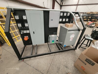 Portable Custom Build Power Distribution Panel 200amp/208V | eBay