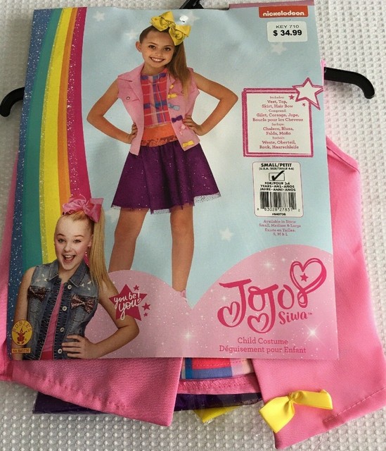 Rubie's JoJo Siwa Boomerang Music Video Outfit Costume - Multi-Color, S ...