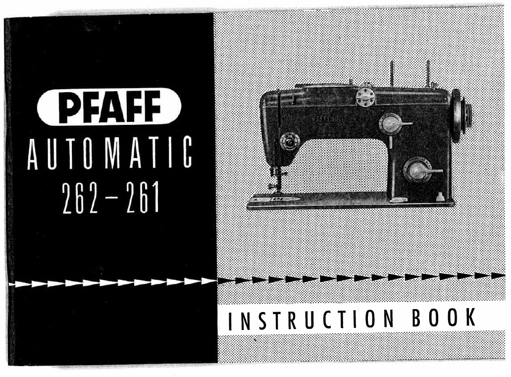 PFAFF 262-261 Sewing Machine Manual on CD | eBay