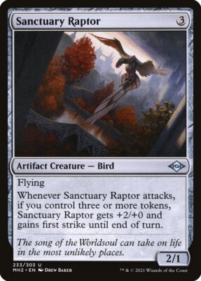 MTG Magic the Gathering Sanctuary Raptor (233/765) Modern Horizons 2 LP ...