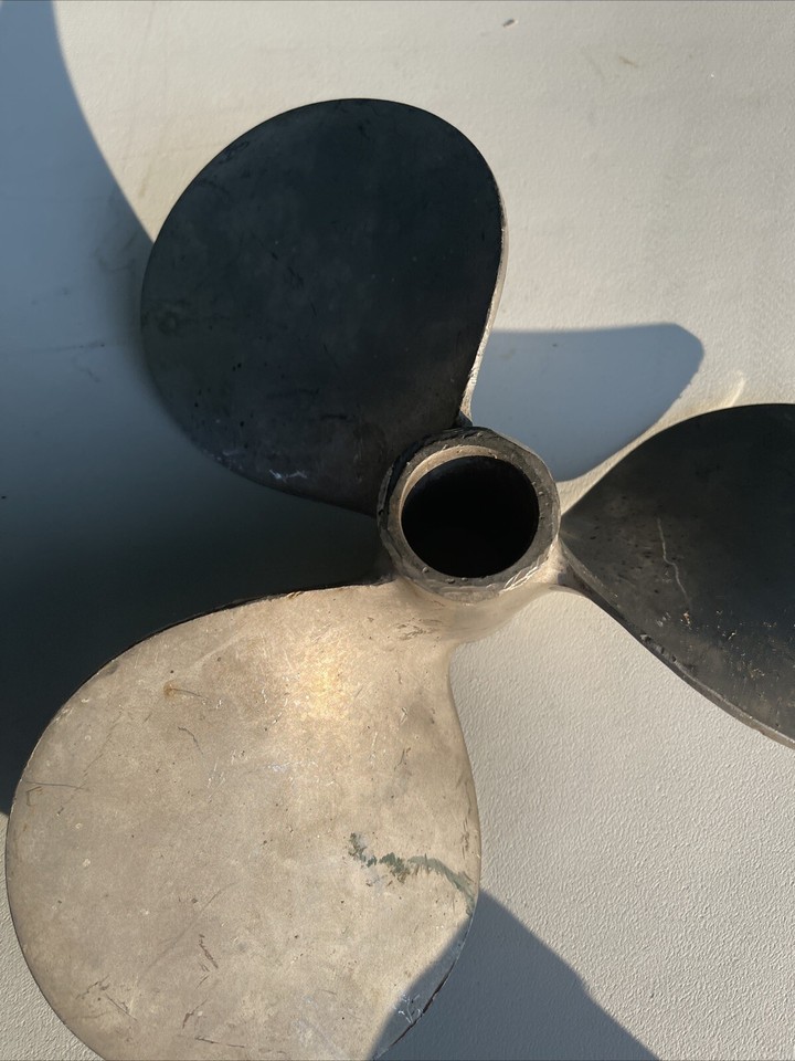 Stainless Steel Inboard Boat propeller See Pics For Size | eBay
