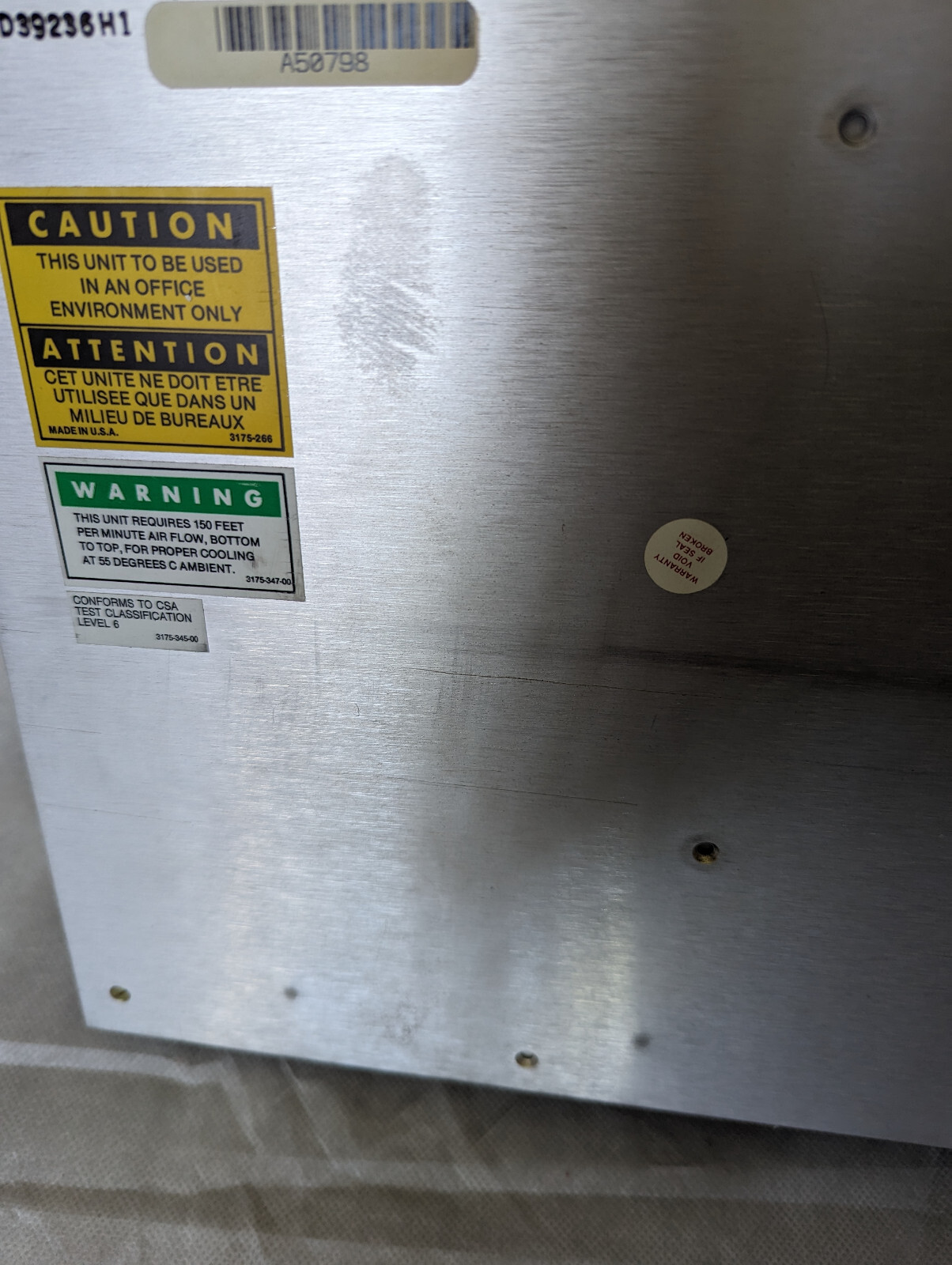 SynOptics LattisNet Model 3002 460W Power Supply | eBay