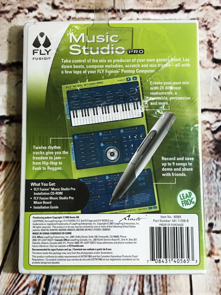 Fly Fusion | Pentop Music Studio Pro | CD CREATE Mix & Record Music ...