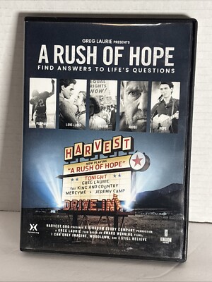 A Rush of Hope, Movie 2020 DVD, Greg Laurie Harvest Films Christian | eBay