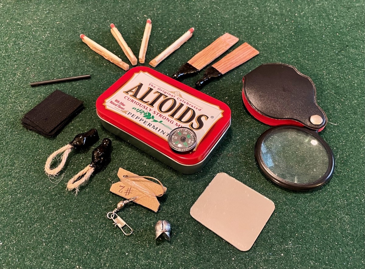 Altoids Survival Tin Contents A Comprehensive Altoids Personal