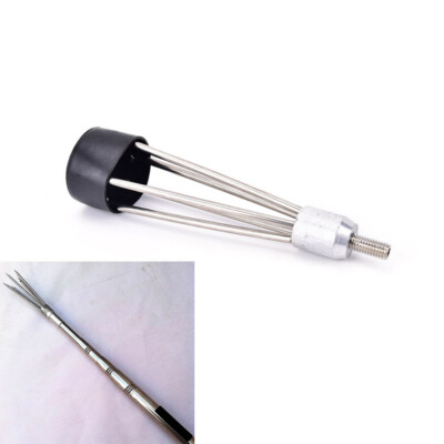 5-Prong Harpoon Spear Gun Gig Gaff Fork Hook Fish Eel Barbed Stainless ...