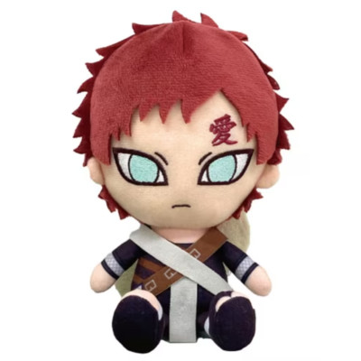 Bandai Nui NARUTO Boy Edition Chibi Plush Doll Gaara 7in 18cm Anime ...