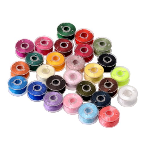 100X Multi Color Thread Spools Bobbins Sewing Machine Class 15 ...