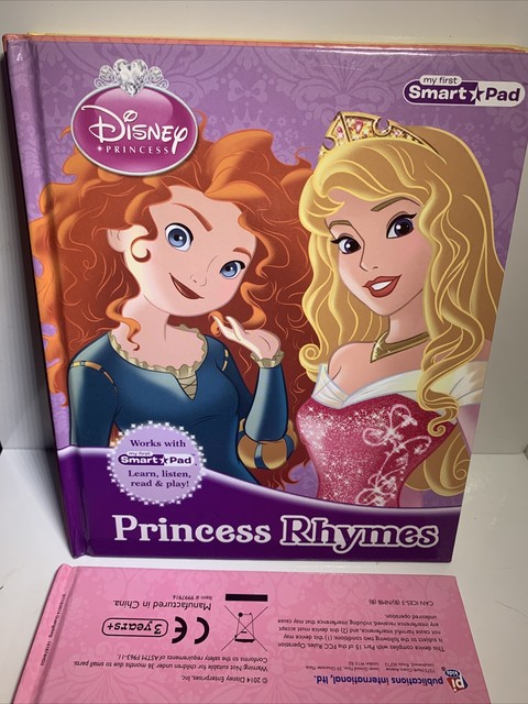 MY FIRST SMART PAD DISNEY PRINCESS Electronic Activity Pad and 8-Book ...