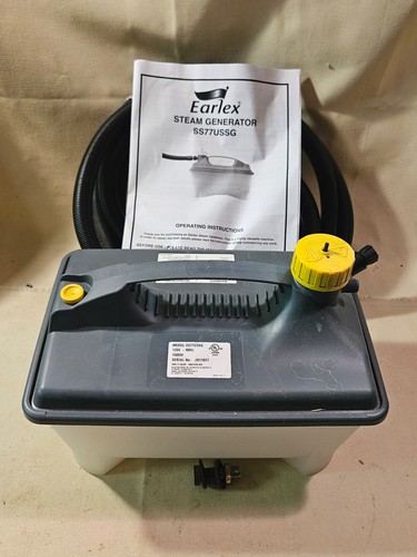 Earlex SS77USSG Steam Generator, 1.3-Gallon Capacity, 12' Hose, Steamer ...