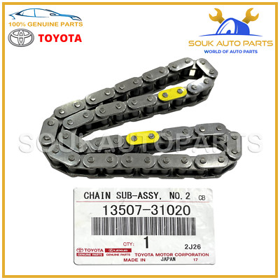 13507-31020 Genuine Toyota CHAIN SUB-ASSY, NO.2 1350731020 OEM | eBay