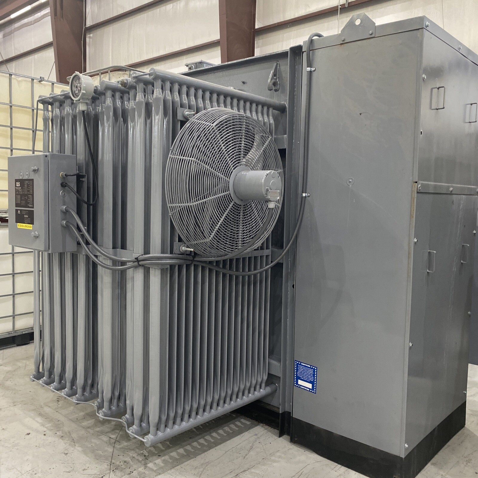 GE Substation Transformer 2500 3125 3500 Kva Primary 13200 Taps Sec ...