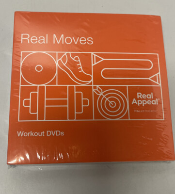 Real Moves Workout DVDs Real Appeal 6-Disc Set Rally/Coach BRAND New ...