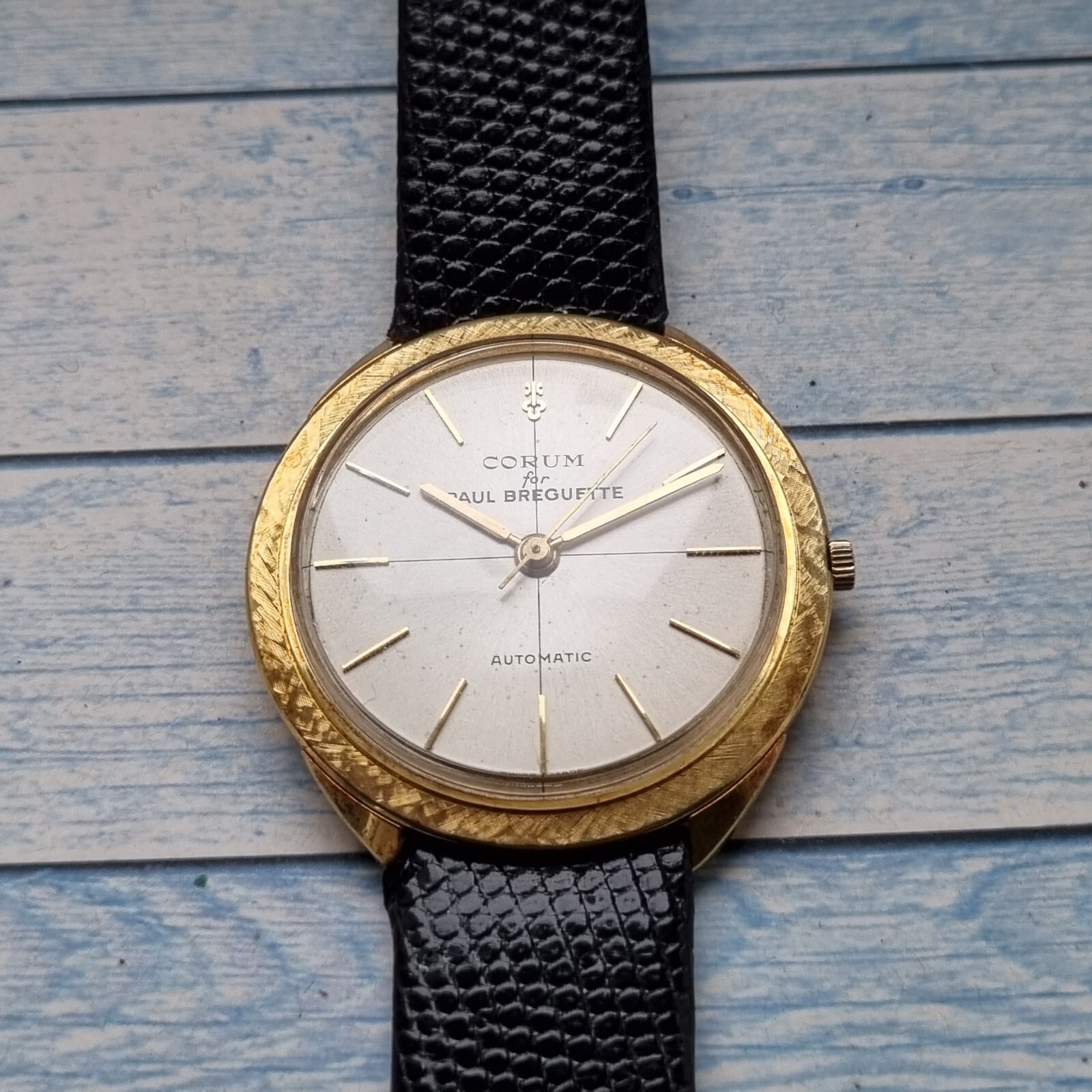 Vintage 18k Solid Gold Corum Automatic Men's Watch 18ct | eBay