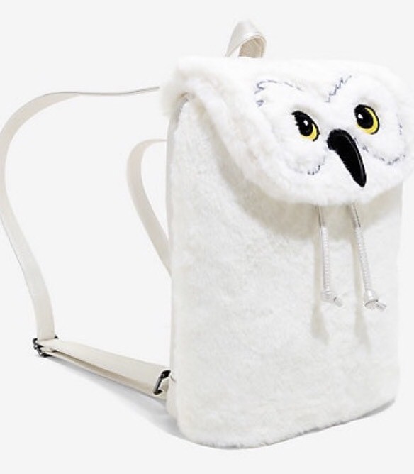 Danielle Nicole x HARRY POTTER HEDWIG Owl Backpack - White Faux Fur New ...