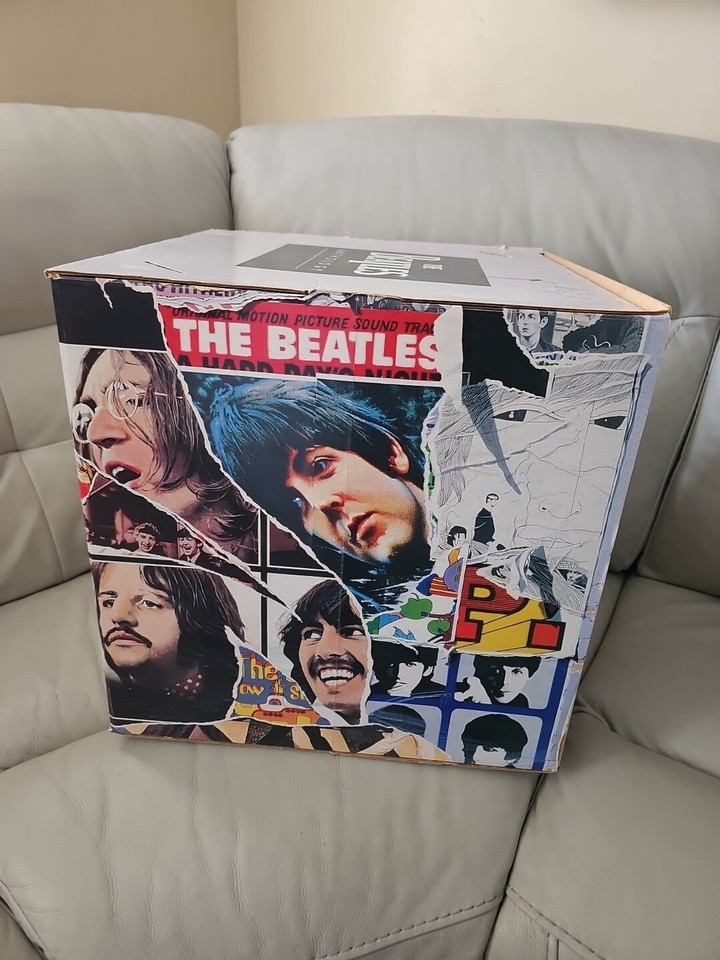The Beatles Rare Promo Shop Display Cube 'Anthology' Albums 1996 | eBay