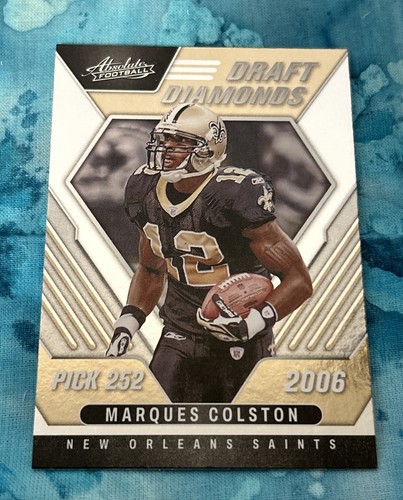 2022 Panini Absolute - Draft Diamonds #DD-4 Marques Colston - New ...