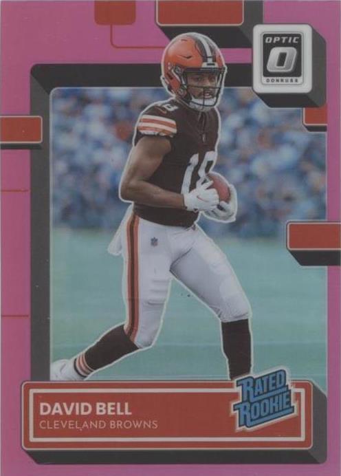 2022 Panini Donruss Optic - Rated Rookie David Bell #232 Pink Prizm (RC ...