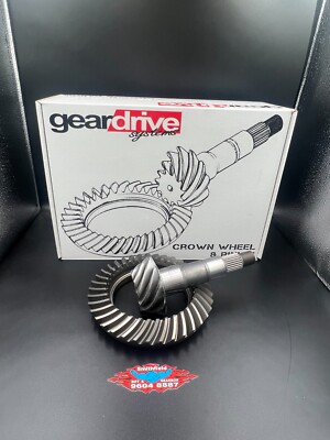 HOLDEN 10 BOLT SALISBURY DIFF GEARS 3.55 RATIO HQ-WB VB VC VH VK V8 ...