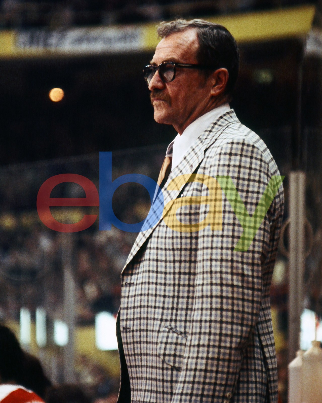 Fred Shero Coaching from the Bench Philadelphia Flyers 8x10 NHL Hockey ...