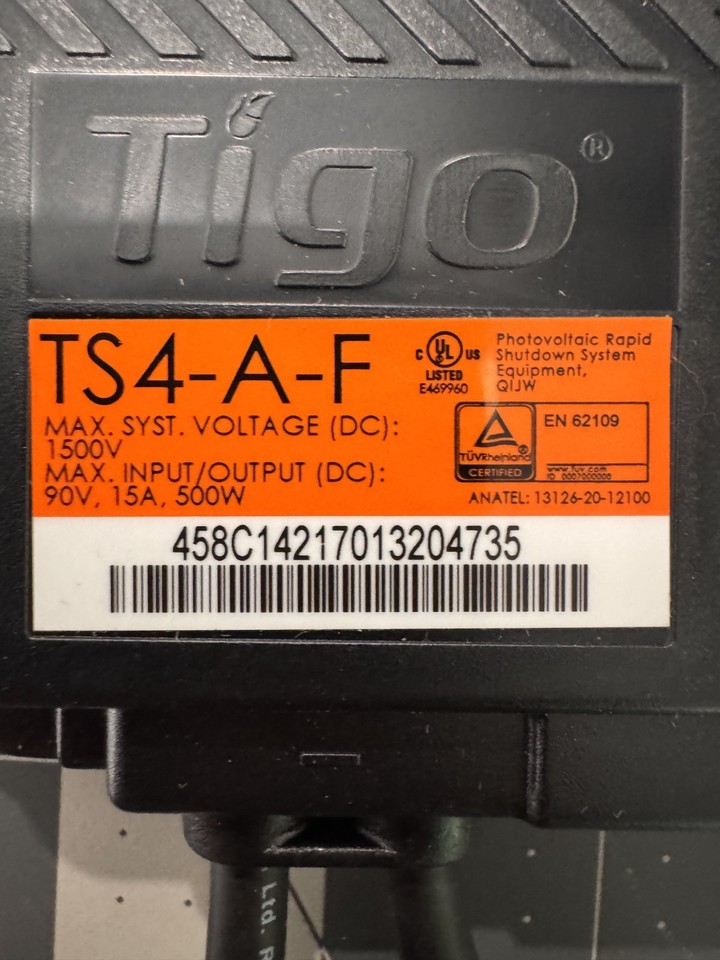 20 x Tigo TS4-A-F Rapid Shutdown Device for Solar Systems NEW BOX. | eBay