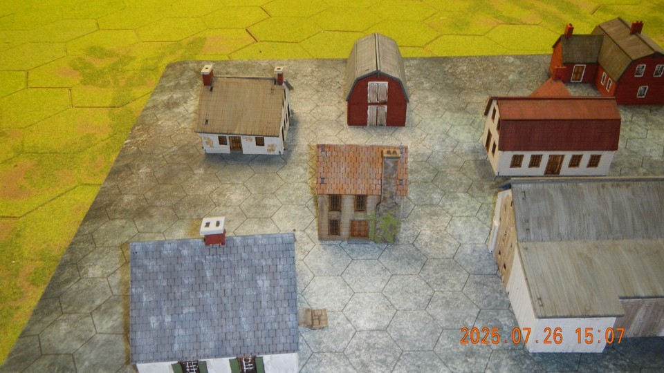 15mm ACW terrain Sarrissa assembled & painted Warlord Epic Gettysburg 9 ...