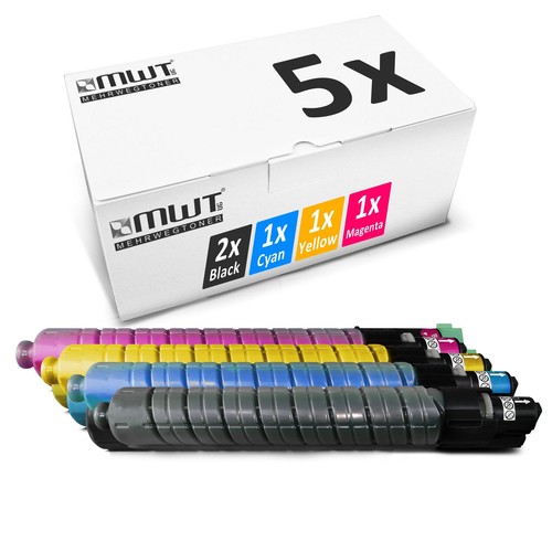 5X Toner For Ricoh Aficio MP C-4500-E MP C-4500-AD MP C-3500-E MP C ...