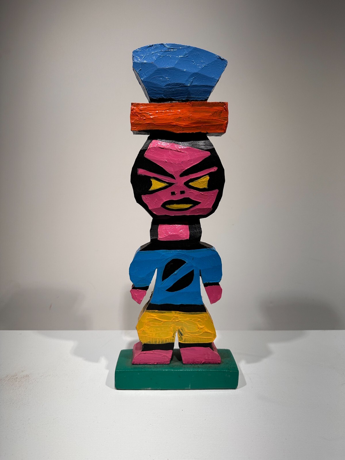 Tom Cramer 1998 neo-expressionist totem sculpture Portland Oregon ...