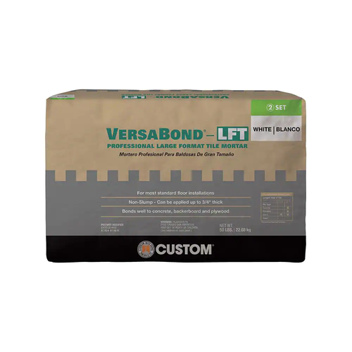 Versabond-Lft 50 Lb. White Fast-Setting Medium Bed Mortar for Large ...