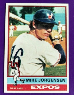 1976 Topps Baseball #117 Mike Jorgensen - Montreal Expos | eBay