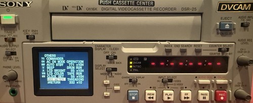 Sony DSR-25 miniDV/DVCam NTSC/PAL Video Recorder/Player Fully Works | eBay