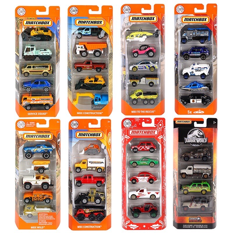 Matchbox Fire Trucks 5 Pack