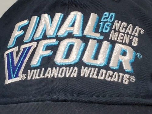 Hat Villanova Wildcats Cap Slide Blue Basketball NCAA Final Four Gear ...